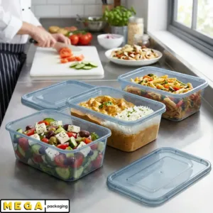 Micro Container - 650ml x250 | Microwave Safe UK