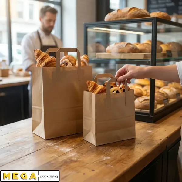 Paper Bag - Small x250 | Brown Kraft Paper Bags with Twisted Handles